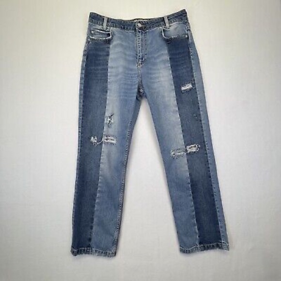 Free People | Jeans | Free People Two Tone Jeans | Poshmark